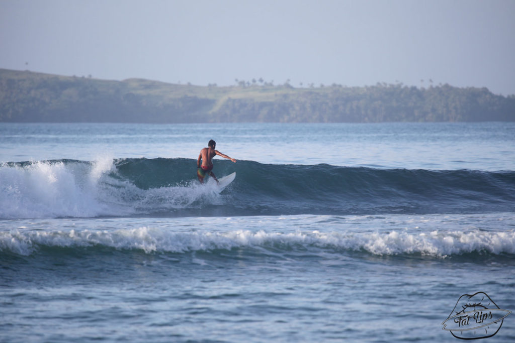 Surfing in Siargao, Philippines